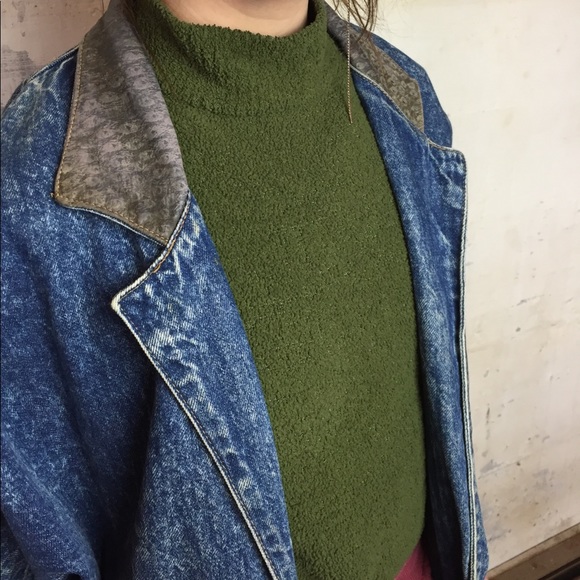 Vintage | Jackets & Coats | Vintage Denim Acid Wash Jacket | Poshmark